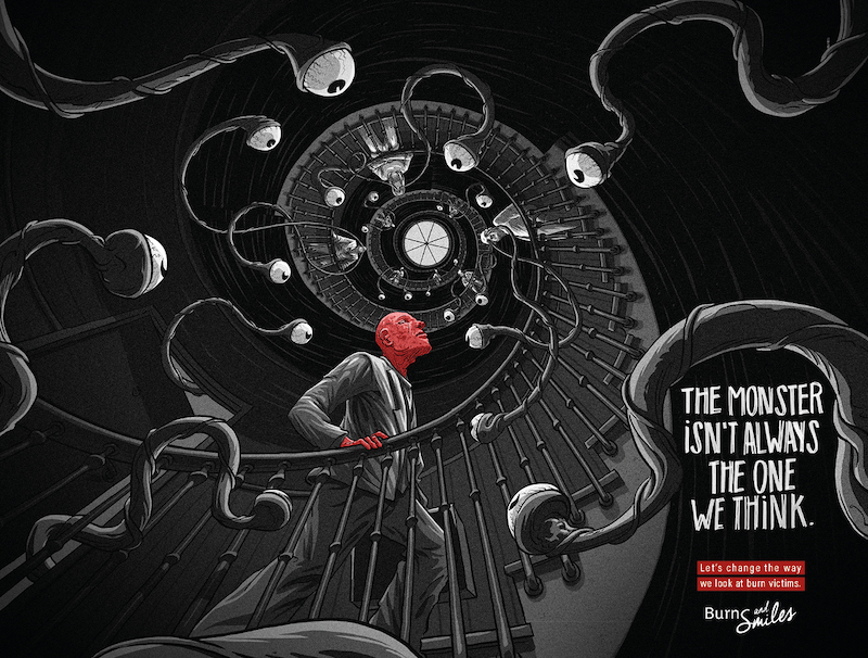 TBWA\Paris: Burns & Smiles makes you wonder about monsters – The Stable
