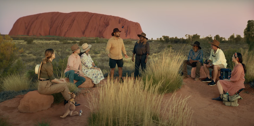 M&C Saatchi & Tourism Australia: Ruby, the souvenir kangaroo, shows the ...