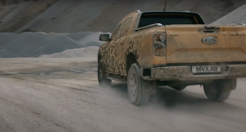 AMV BBDO launches the new Ford Ranger by covering it in mud – The Stable