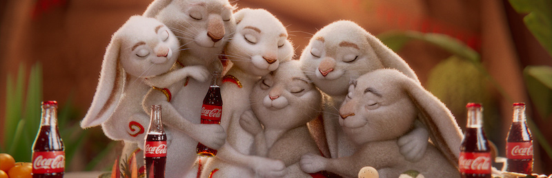 Hornet: Coca-Cola overcomes a rabbit family’s differences for Chinese ...