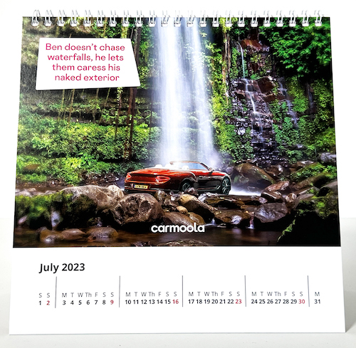 10 Days & Carmoola: The world’s first non-sexist sexy topless calendar ...
