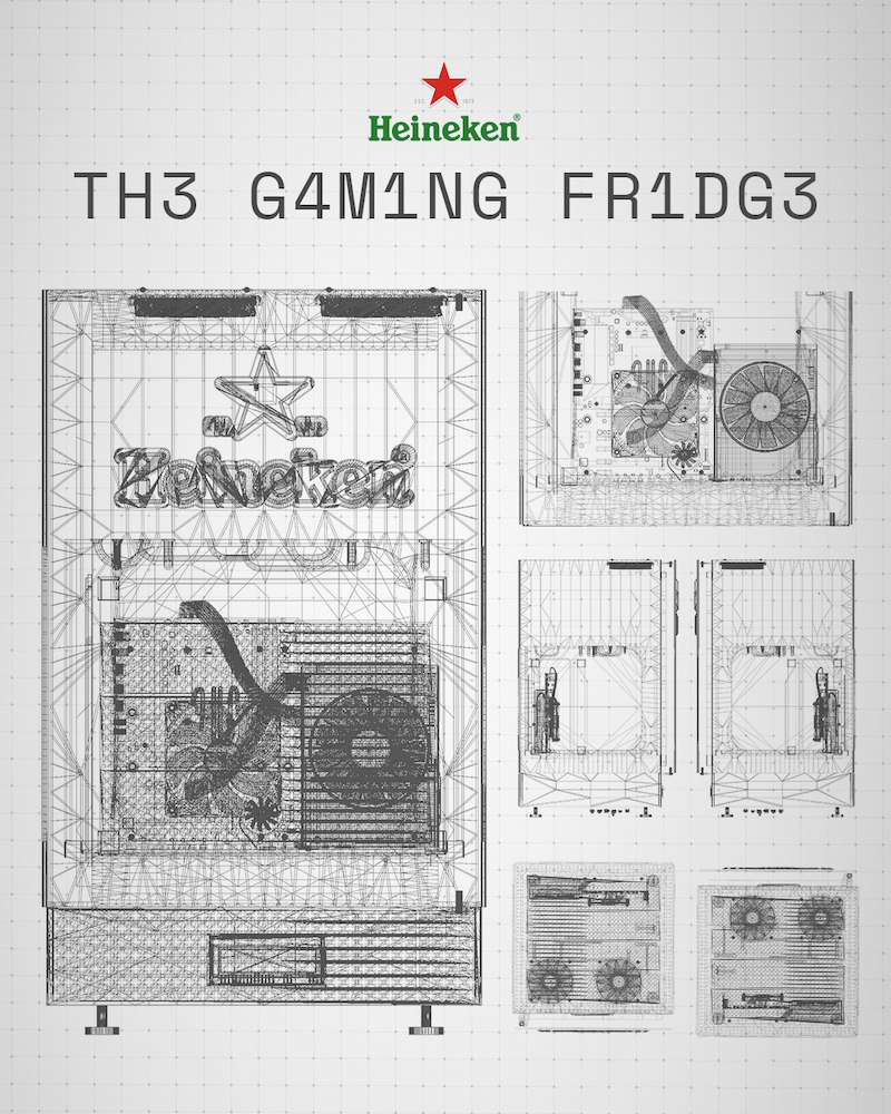 LePub: Heineken builds a gamers’ fridge that cools beer and PC together ...