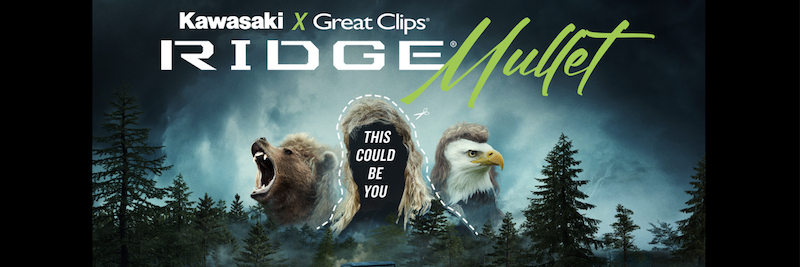 Super Bowl: Kawasaki’s mullet madness extends to a Great Clips freebie ...