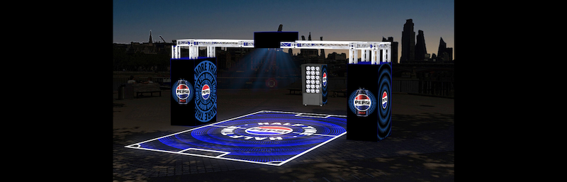 Pepsi MAX creates hidden football pitches where fans would never expect ...