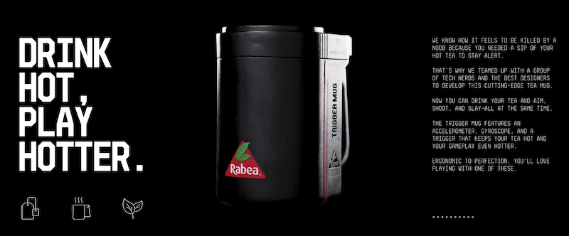 Webedia Arabia & Rebea: The trigger tea mug break that lets you keep ...