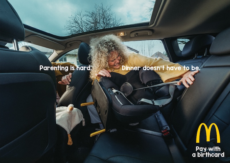TBWA\Belgium: McDonald’s Belgium gives new parents a Pay with a Birth ...